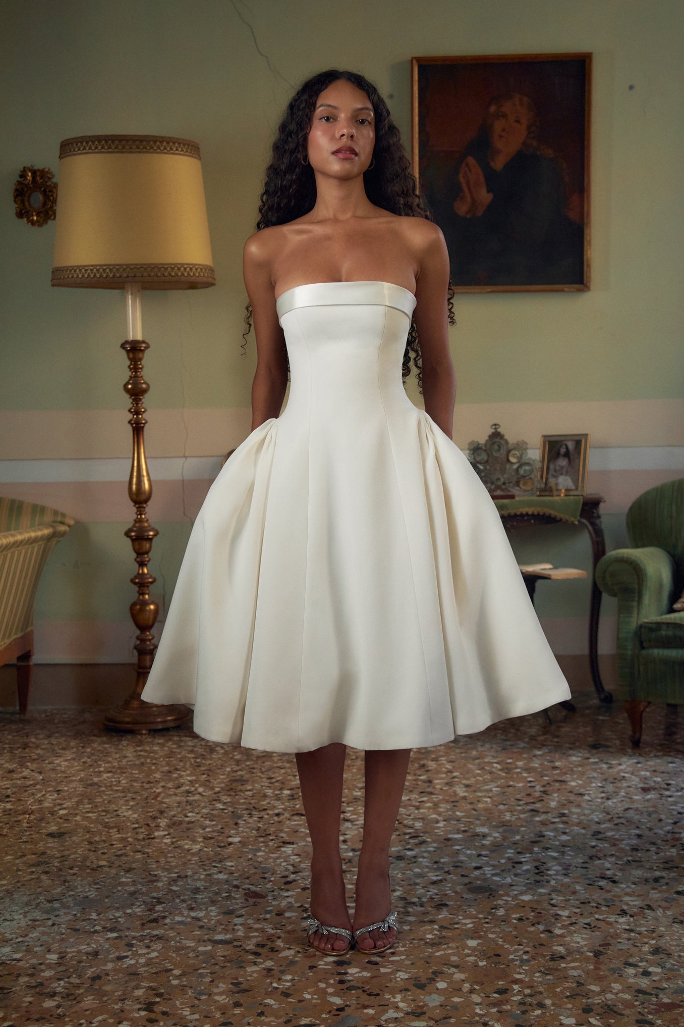 Mirror Palais White Dress